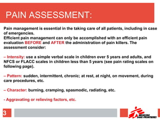 Pain management | PPTX