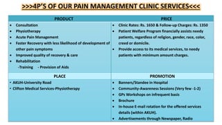 Pain management marketing (Agha khan University Hospital) | PPT