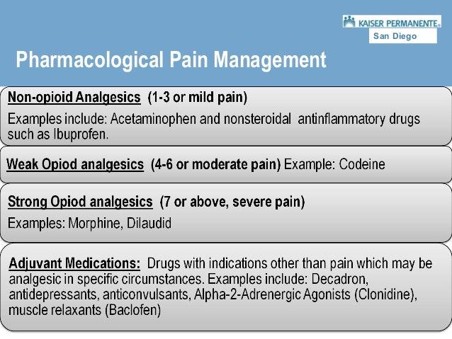 Pain managementcompetency