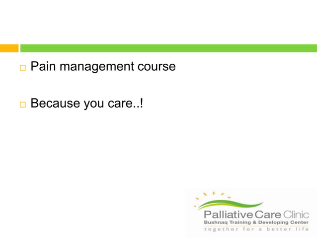 Pain management | PPSX