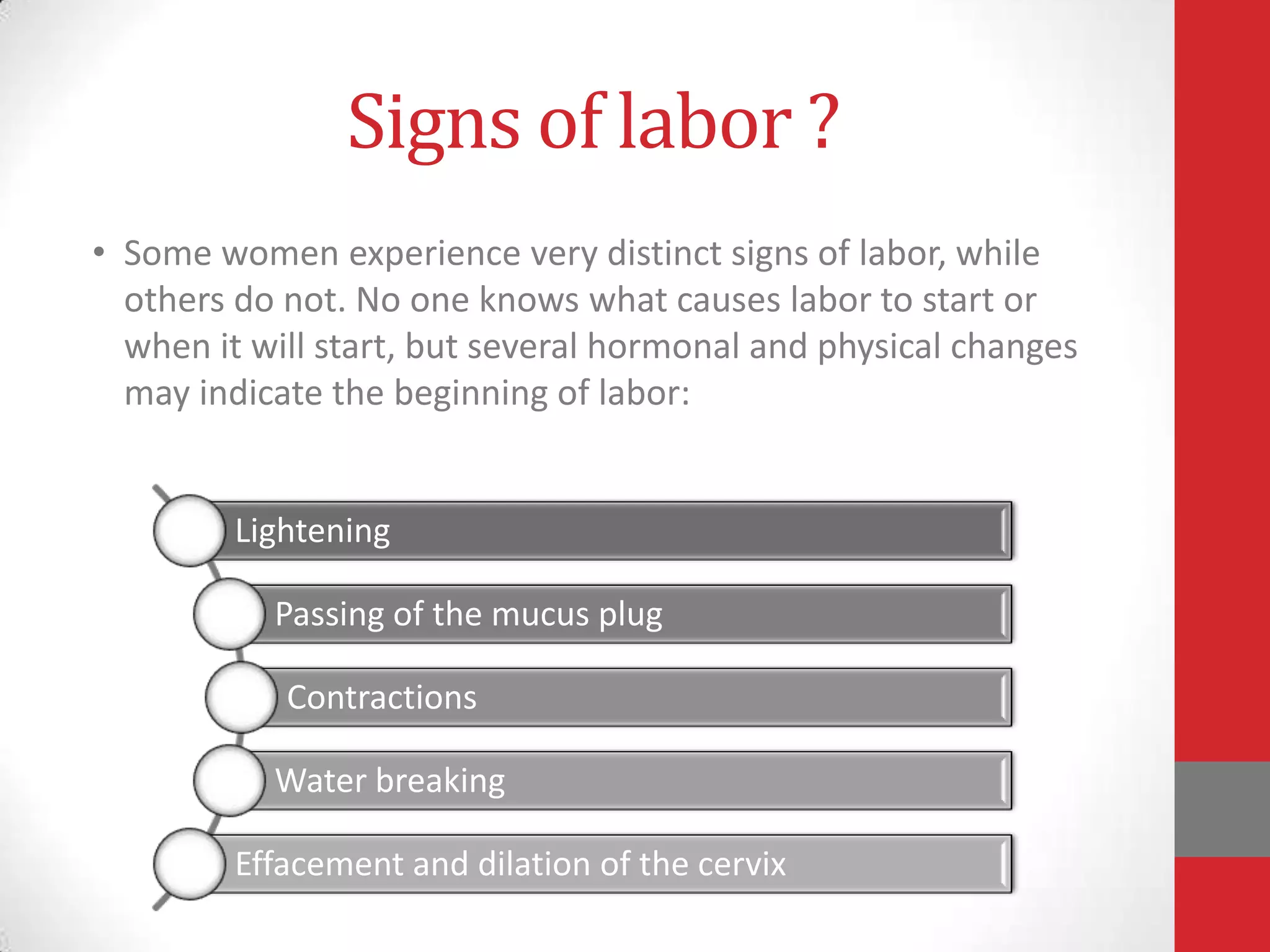 Pain management during labor | PPTX