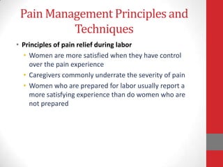 Pain management during labor | PPTX