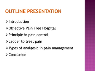 Overview on medication in pain management at emergency department | PDF
