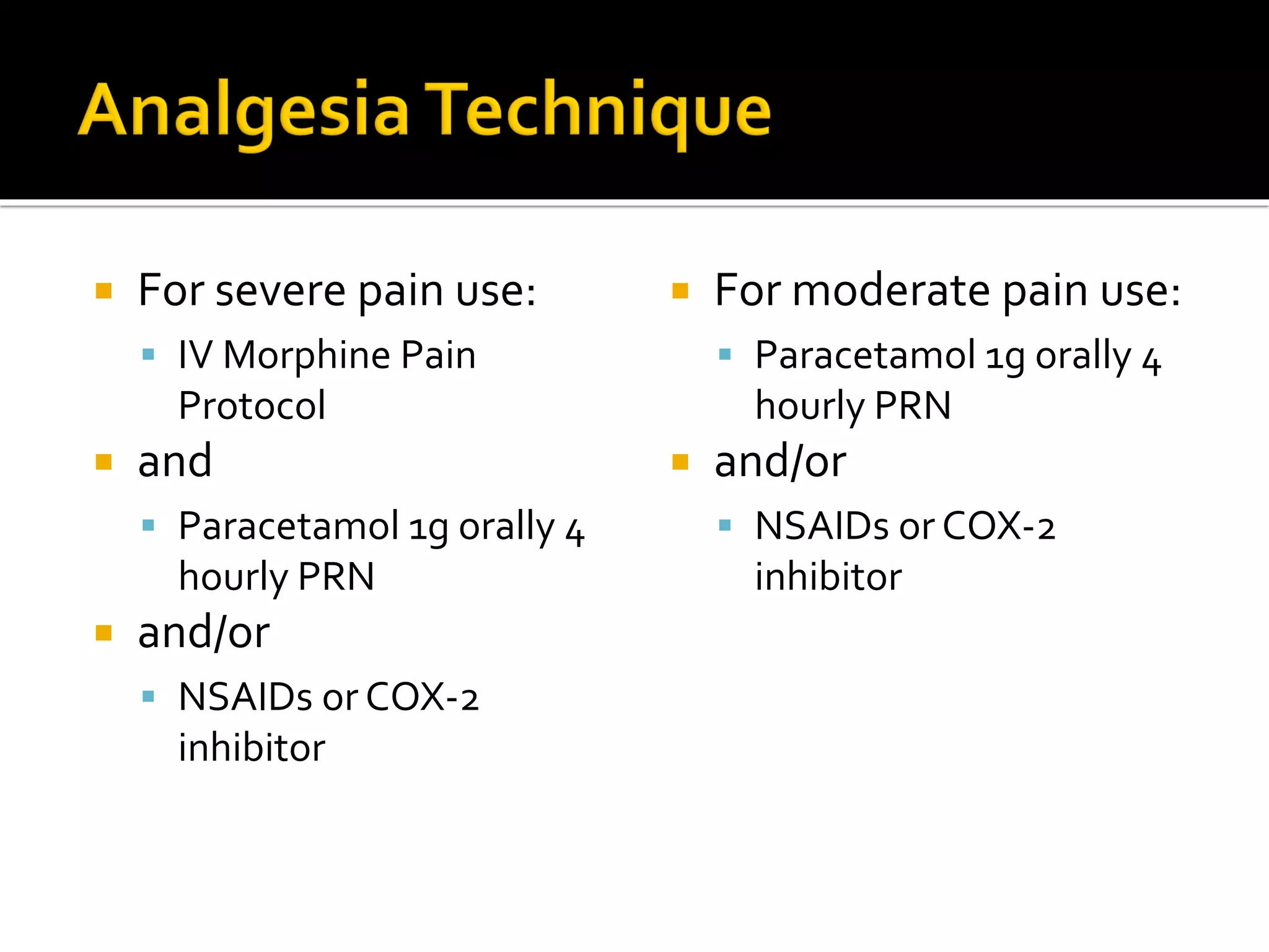 Pain management in emergency | PDF