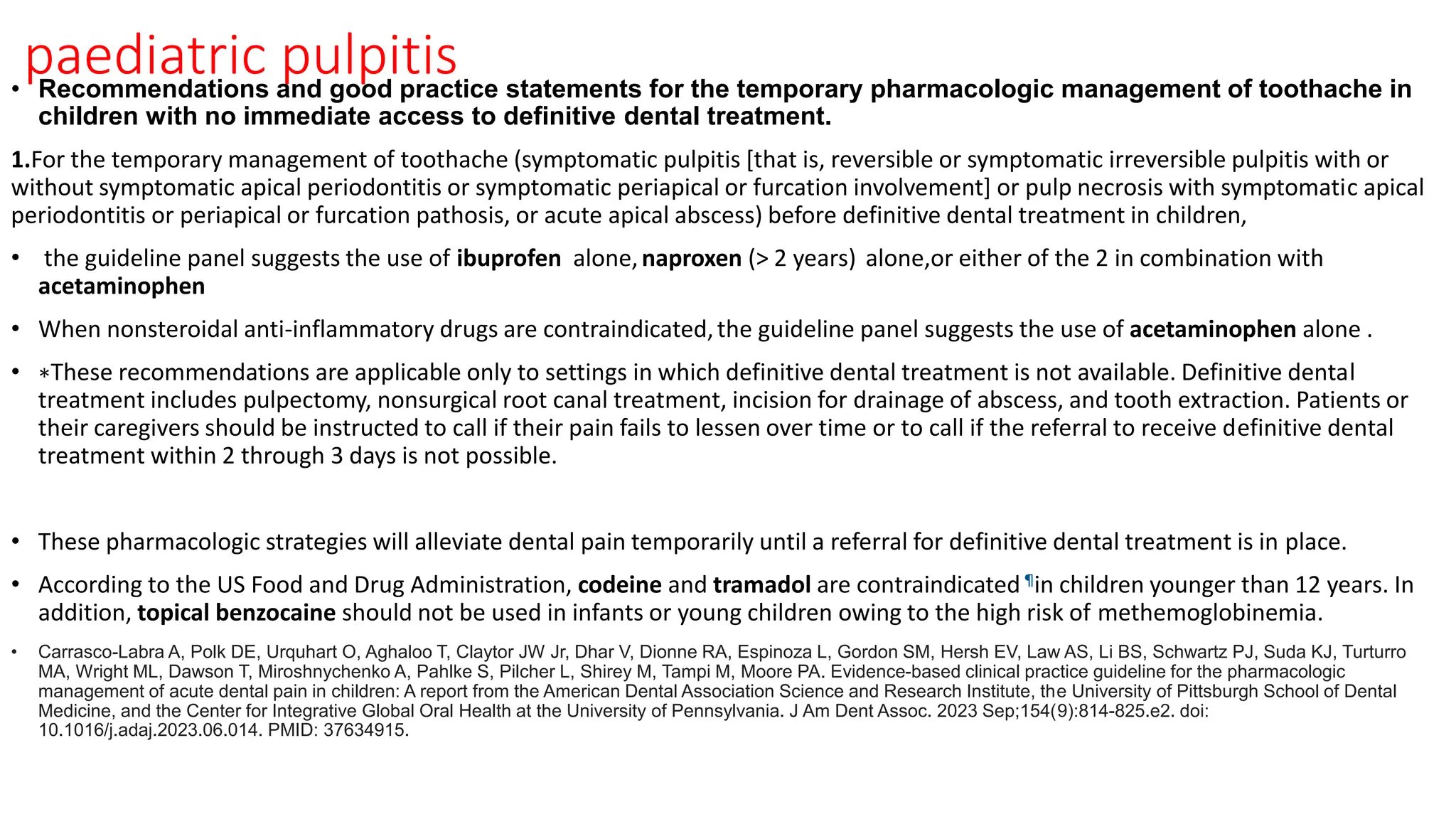 PAIN MANAGEMENT IN PAEDIATRIC DENTISTRY.pptx