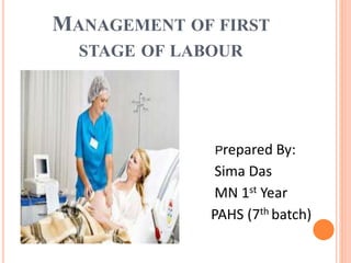 Pain management of 1st stage of labour.pptx