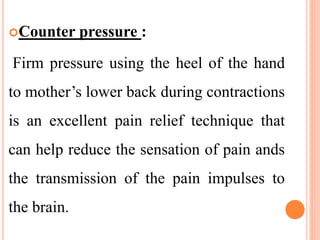 Pain management of 1st stage of labour.pptx