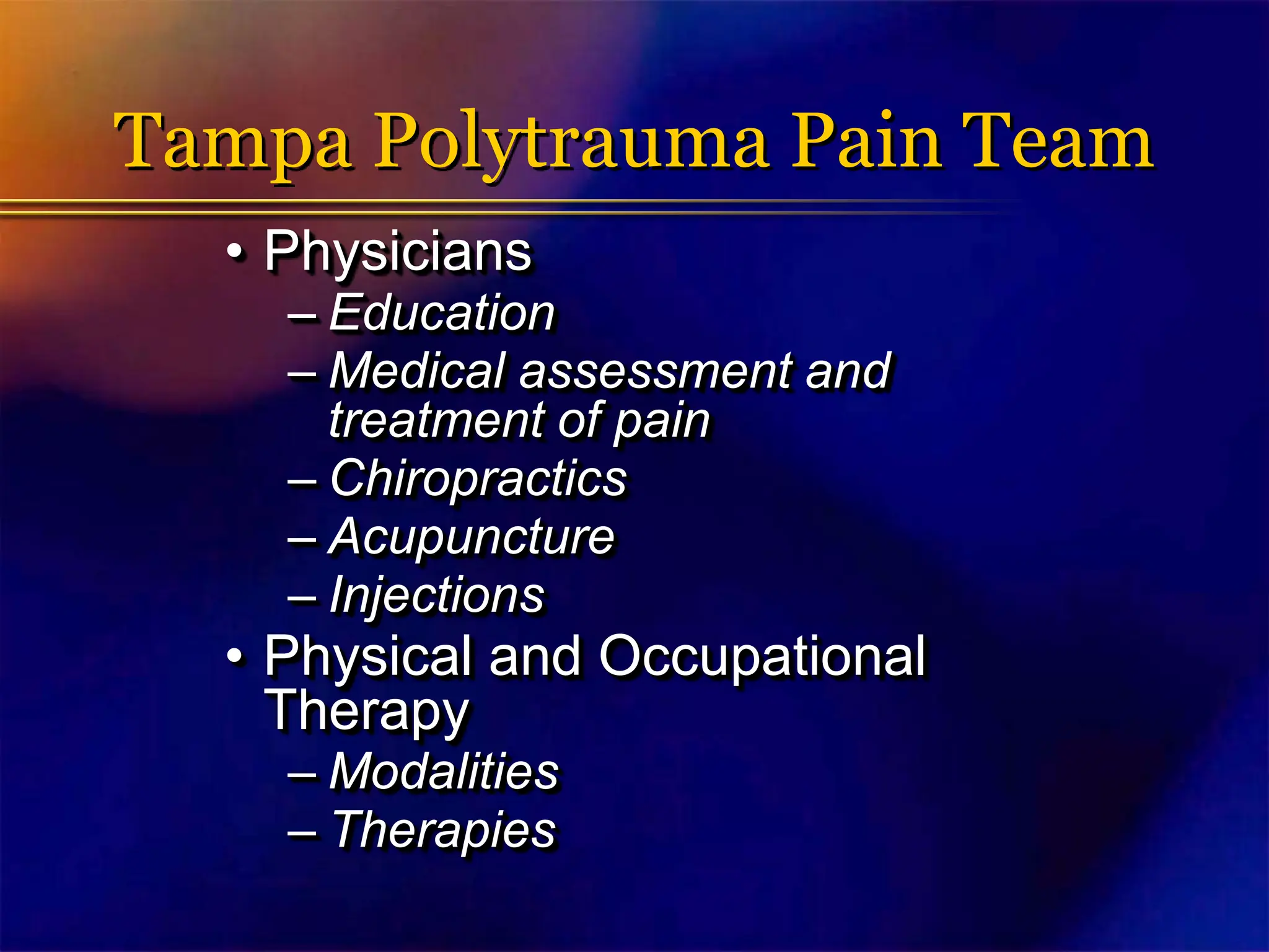 Pain Management Polytrauma ATLS BURNS.ppt