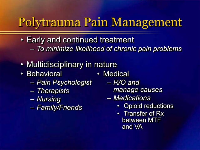 Pain Management Polytrauma ATLS BURNS.ppt