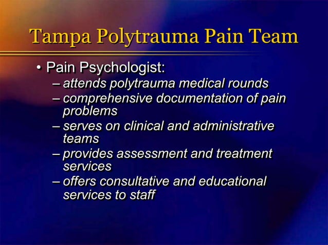 Pain Management Polytrauma ATLS BURNS.ppt