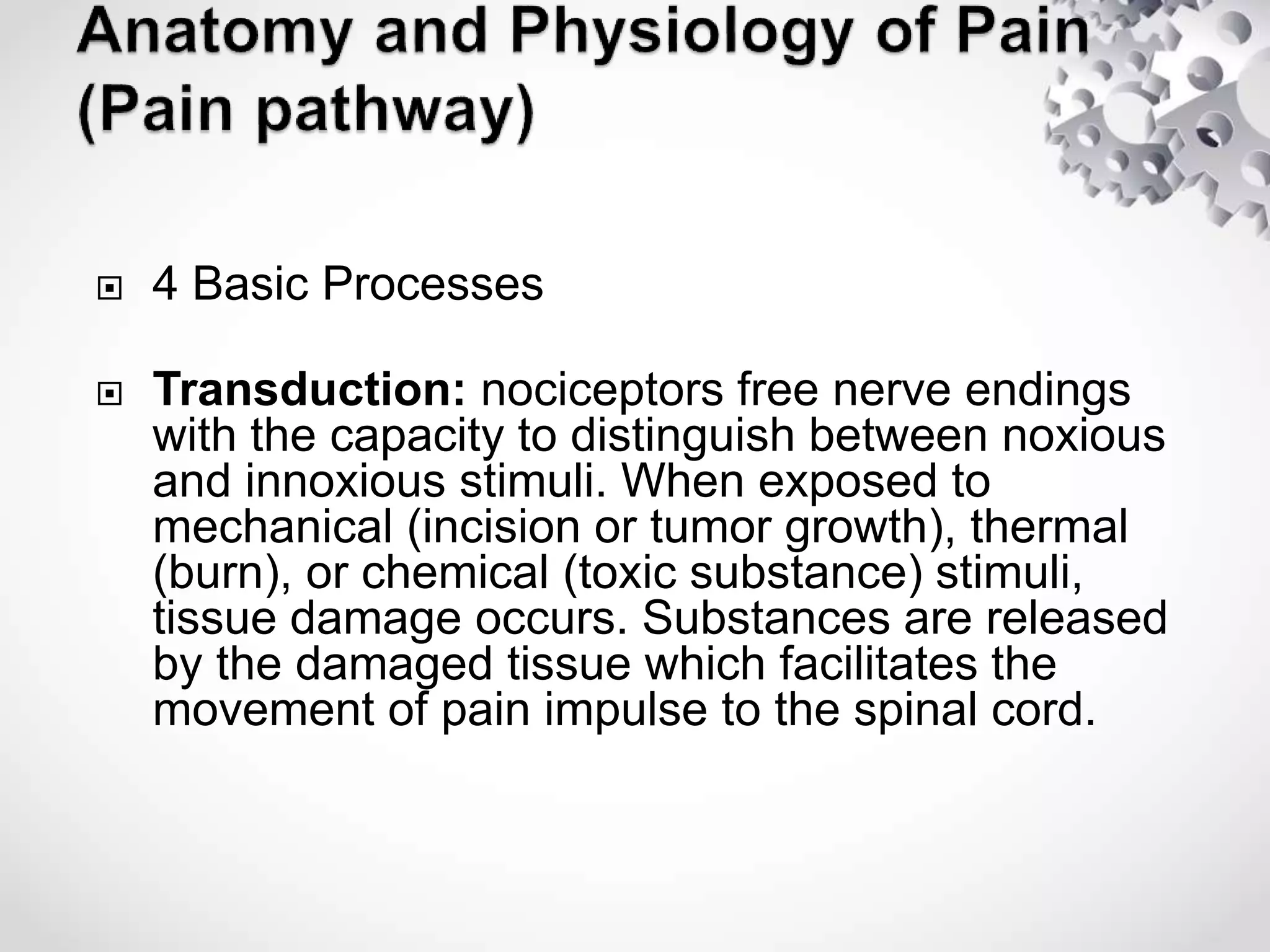 Pain management | PPT