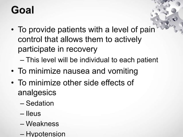 Pain management | PPT