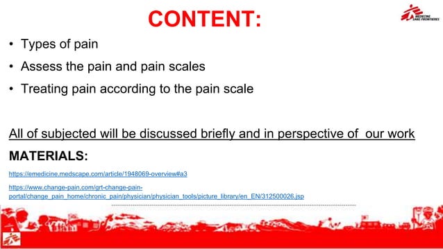 Pain management | PPT