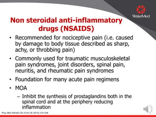 Pain Management Education - WakeMed Pharmacy | PPTX