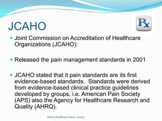 Pain managment | PPTX
