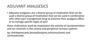pain management pharmacological.pptx###..... | PPTX