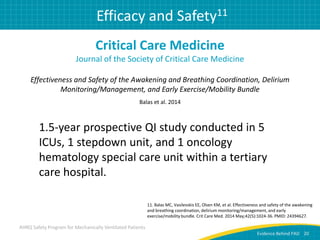Evidence based ICU | PPT