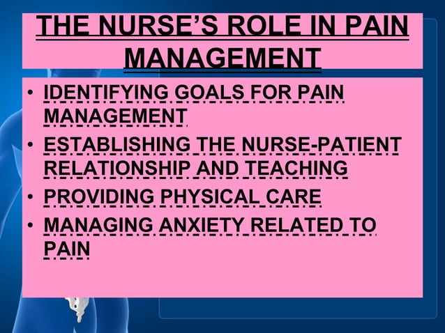 Pain management ppt | PPTX | First Aid | Injuries