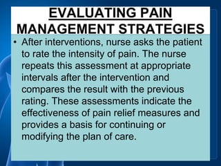 Pain management ppt | PPTX