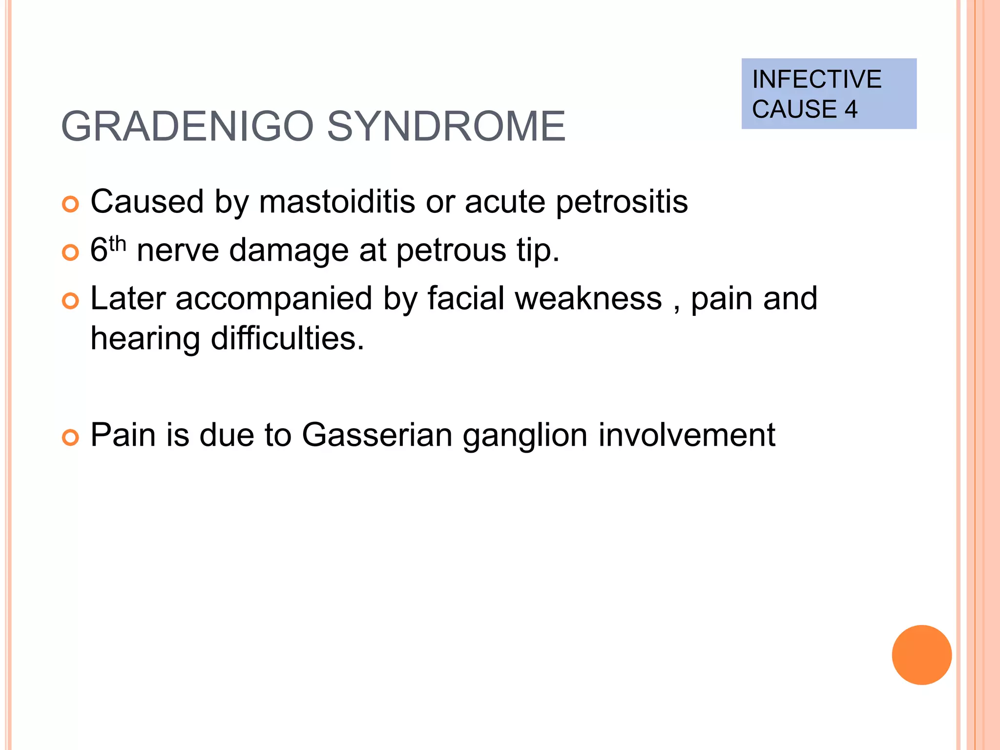 Approach to Pain ophthalmoplegia. | PPTX