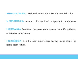 Pain pathway | PPTX
