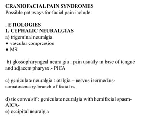 Pain pathway | PPTX