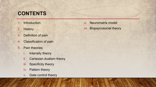 Pain pathway | PPTX