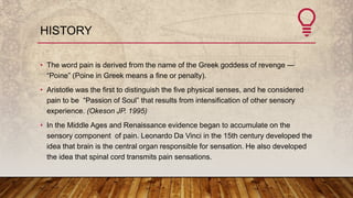 Pain pathway | PPTX