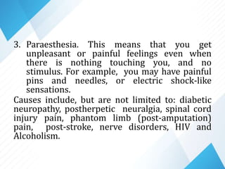 Pain pathway | PPTX
