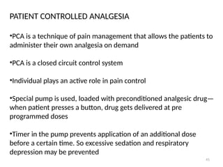 PAIN PATHWAY & MANAGEMENT OF ACUTE AND CHRONIC PAIN SPEAKER: Dr ...