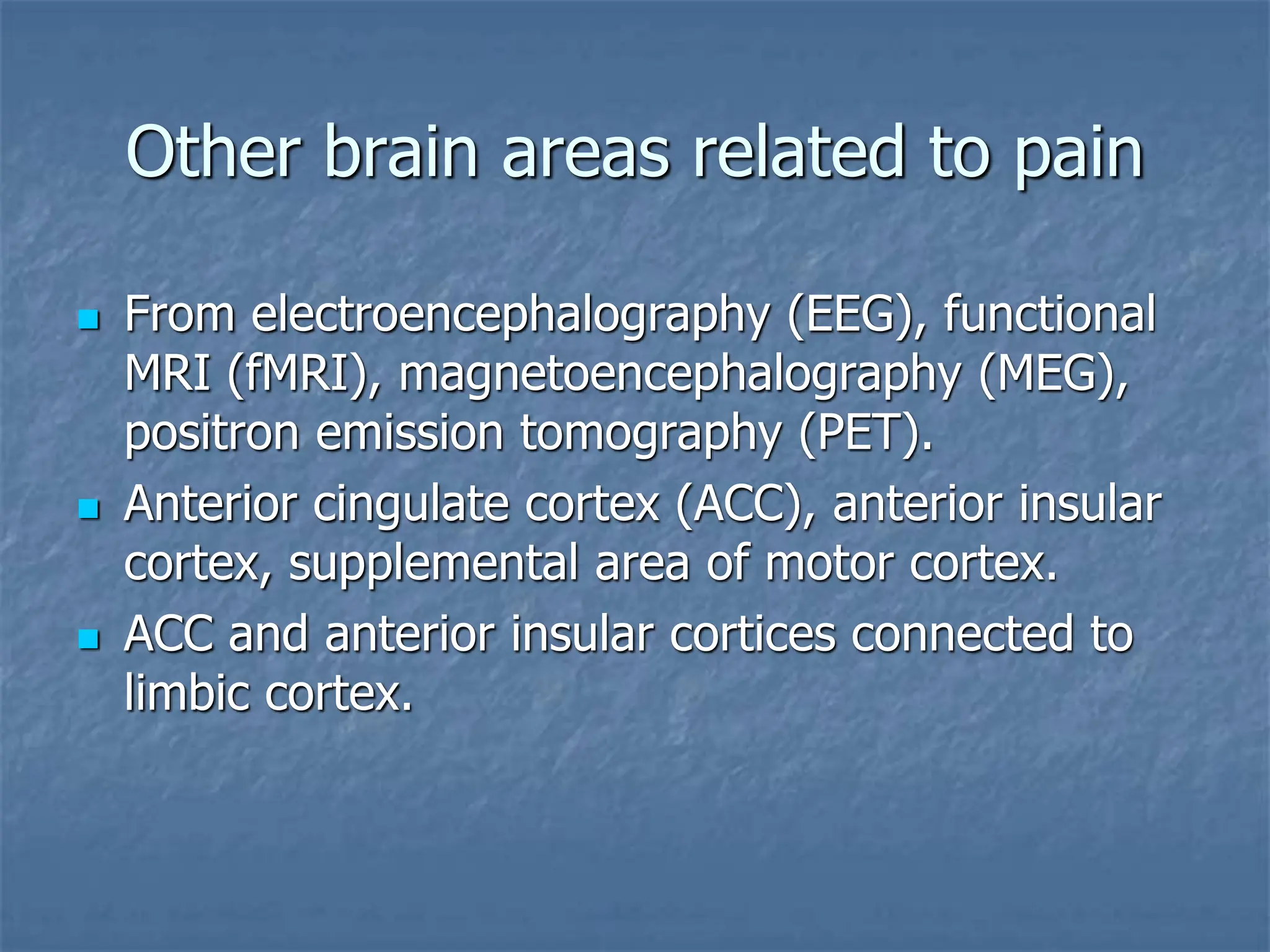 Neurons, Pain and Pain pathways (Physiology) | PPT