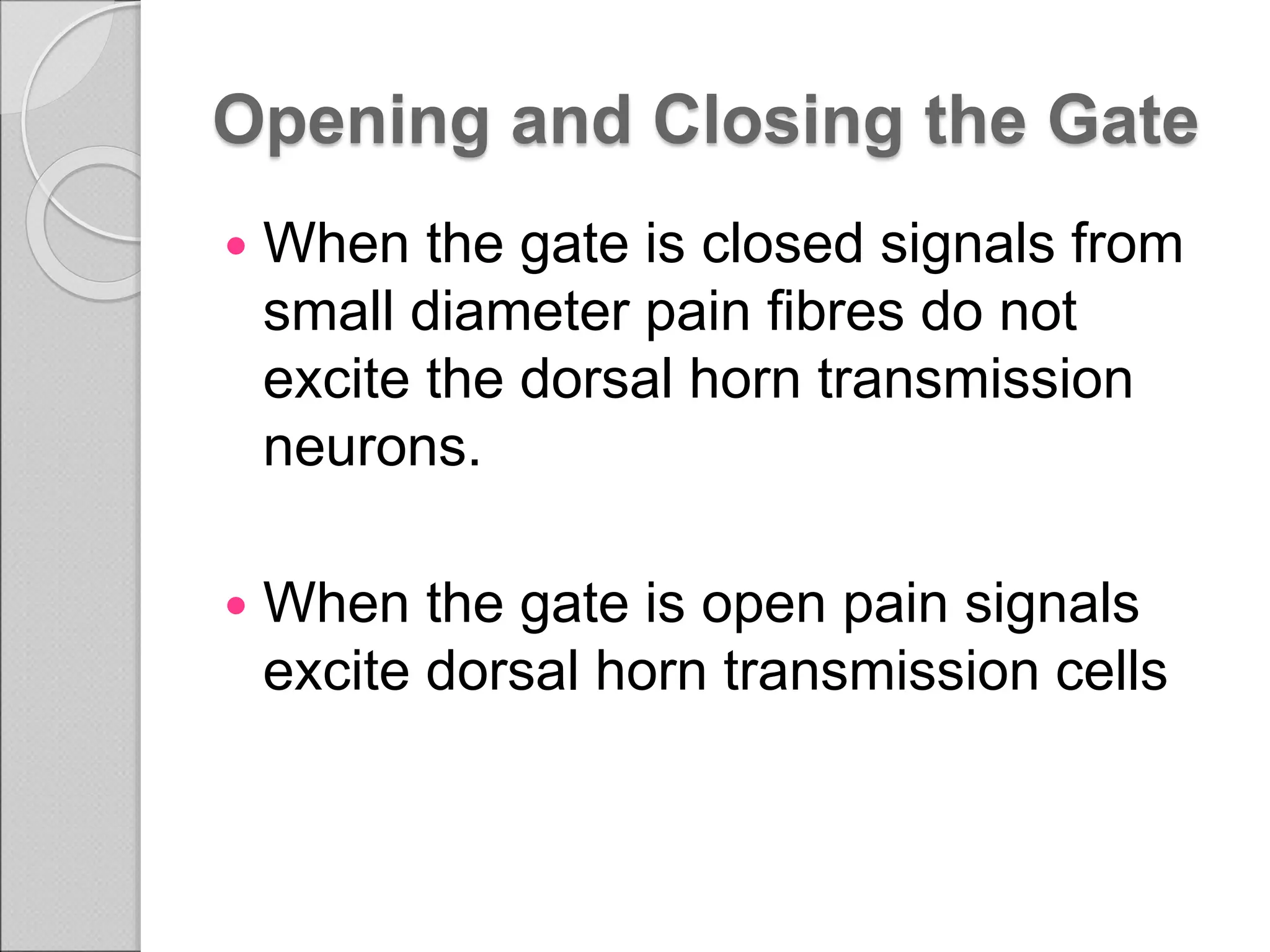 Nervous System, types of pain and pain pathways. | PPT