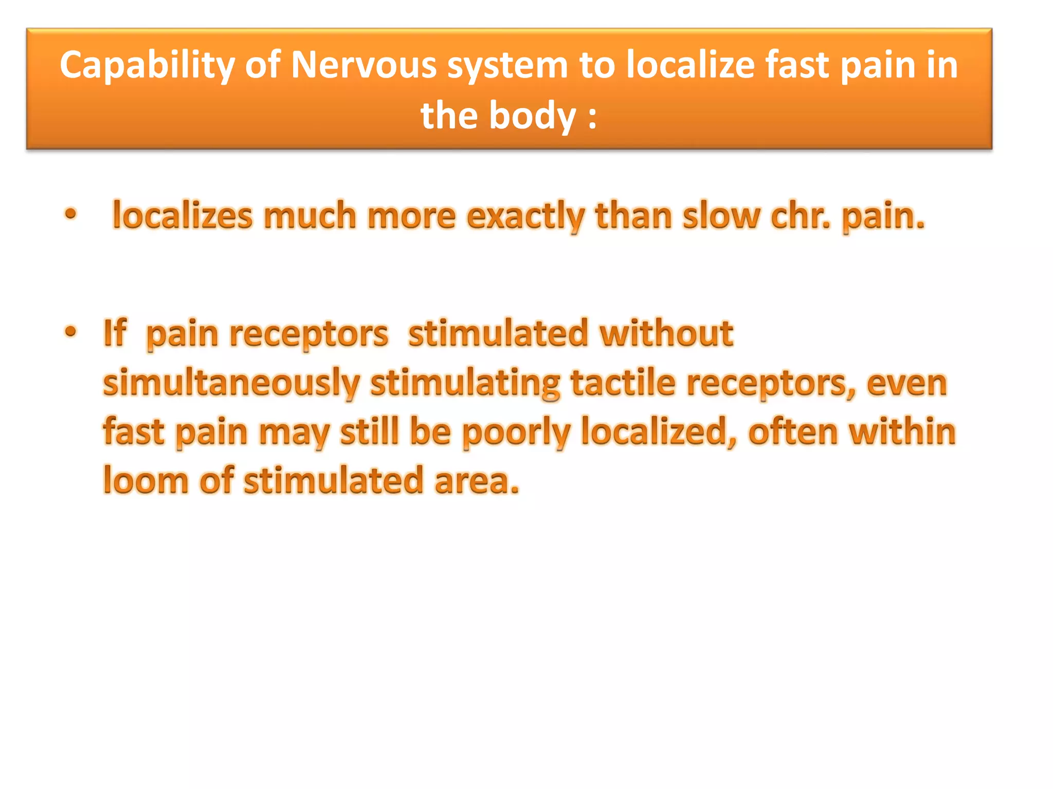 Pain pathway theories of pain | PDF