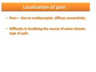Pain pathway theories of pain | PDF