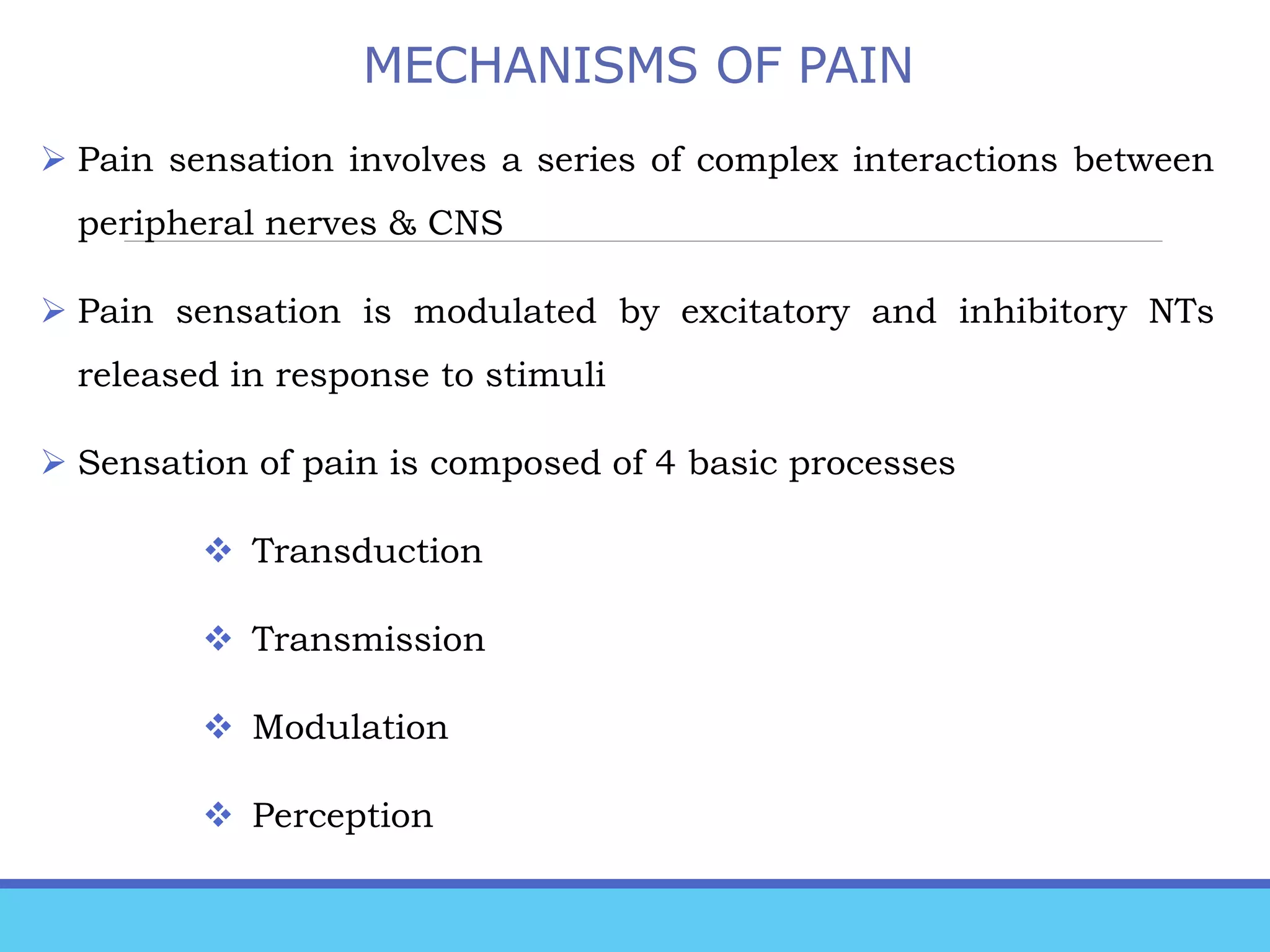 Pain pathways | PPTX