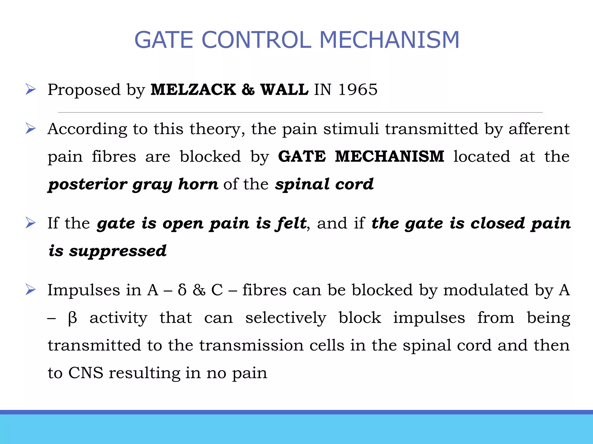 Pain pathways | PPTX