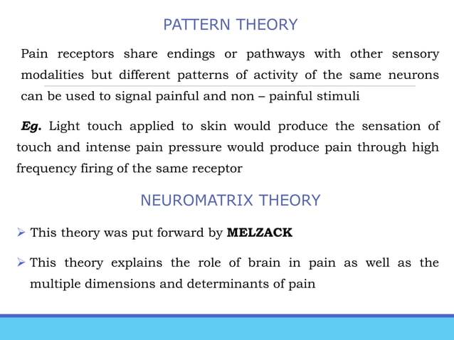 Pain pathways | PPTX