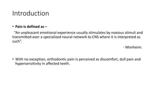 Pain Pathways In Orthodontics.pptx