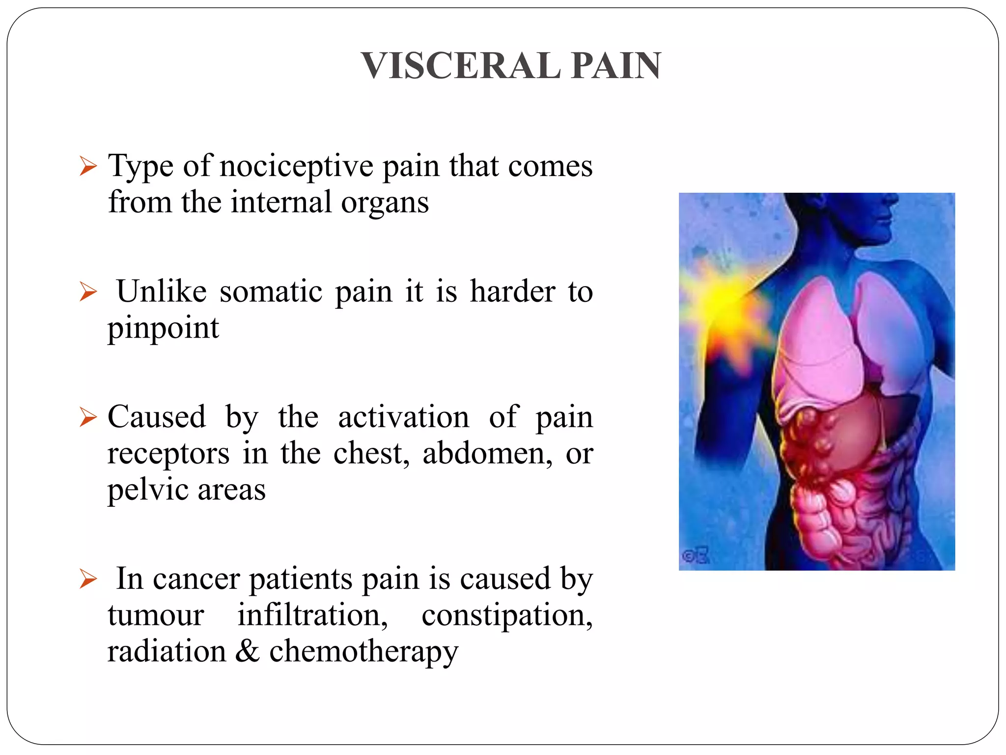 Pain pathways seminar | PPTX