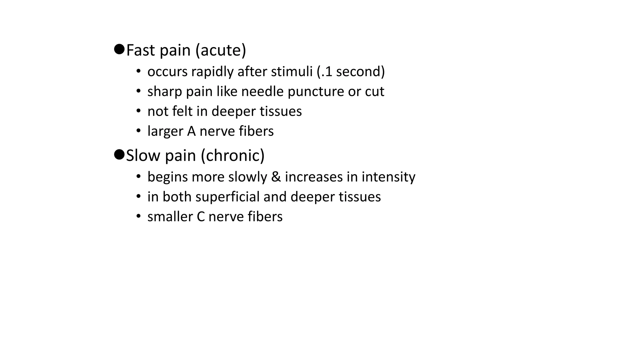 PAIN PERCEPTION, TRANSMISSION AND SUPPRESSION, THERMOREGULATION by prof ...