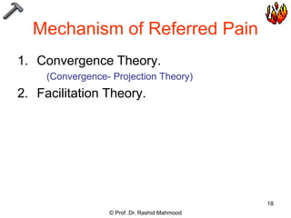 Pain physiology 2019 20 - ii | PPT