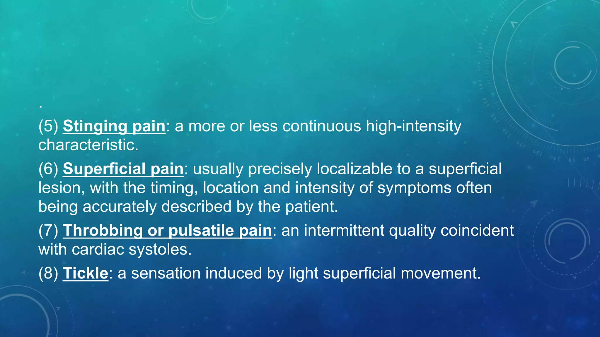 pain its physiology and pathways | PPTX