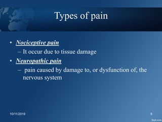 Pain Physiology | PPT