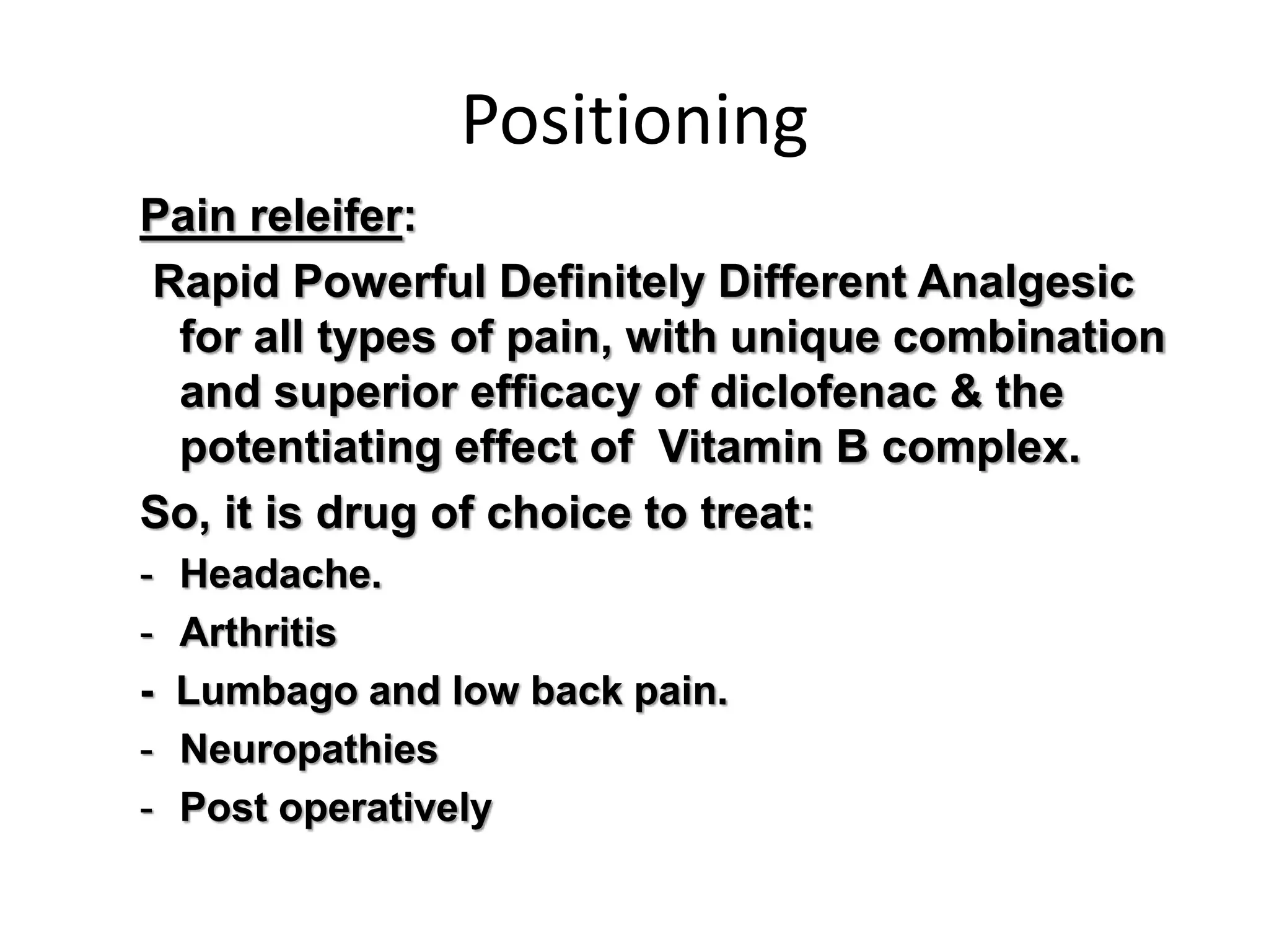 Pain reliever "Analgesic Tab" | PPTX | Herbs and Supplements ...