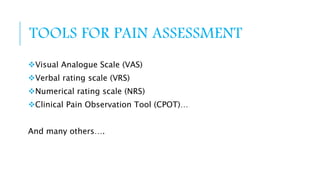 acute surgical pain management | PPTX