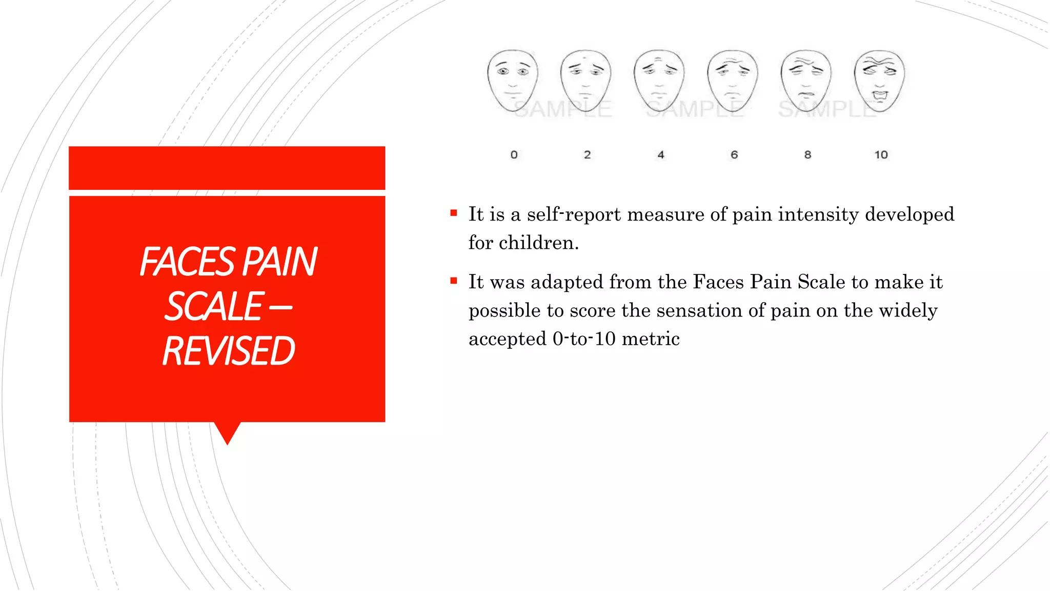 Pain scales | PPTX | Children\'s Health | Healthy Living