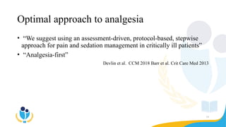 Pain, sedation and Neuromuscular blocking agents in ICU.ppt