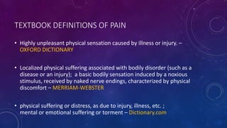 Pain & Suffering | PPTX