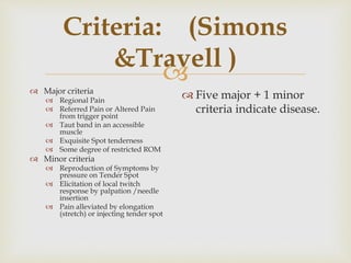 Chronic Pain syndromes | PPTX