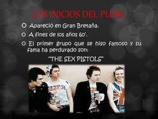 Tribu Urbana Punk | PPTX